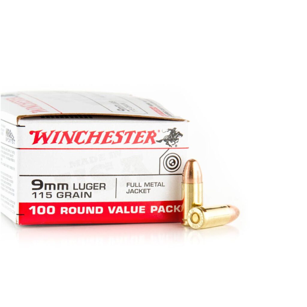 Winchester 9mm Value Pack - 100 Rounds