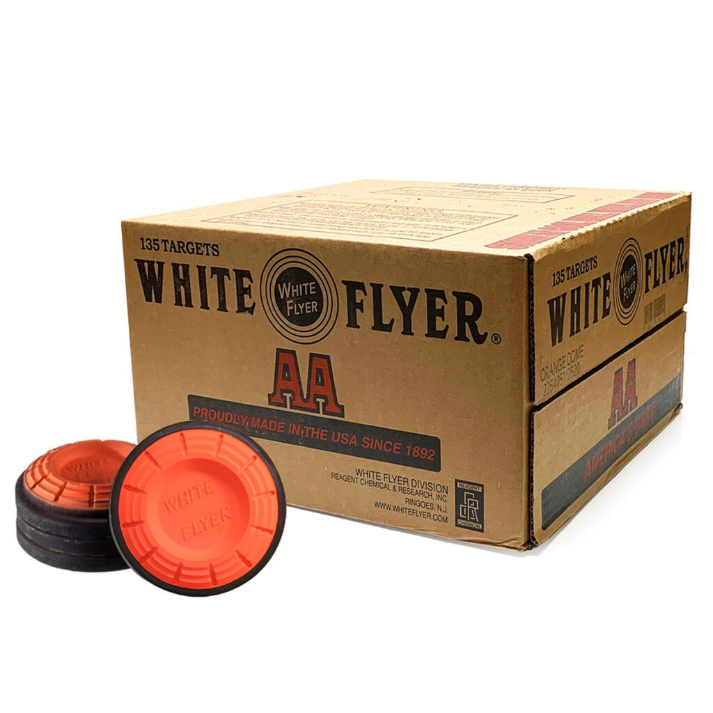White Flyer AA Pigeons D’Argiles – Orange Dome