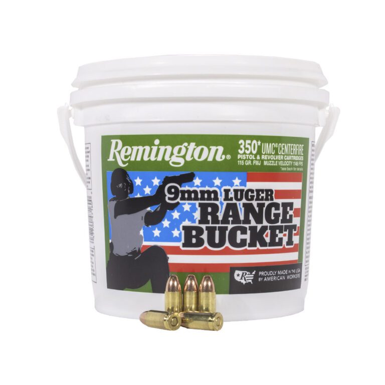 Remington .9mm Range Bucket – 350 Rounds - Dante Sports