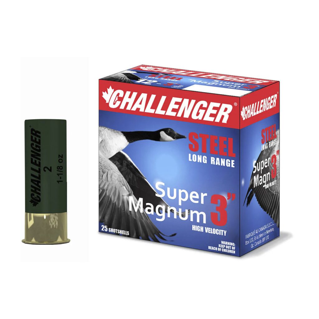 Challenger Super Magnum Steel 12 GA X 3" (1 1/8 oz) – 25 Shells - Dante ...