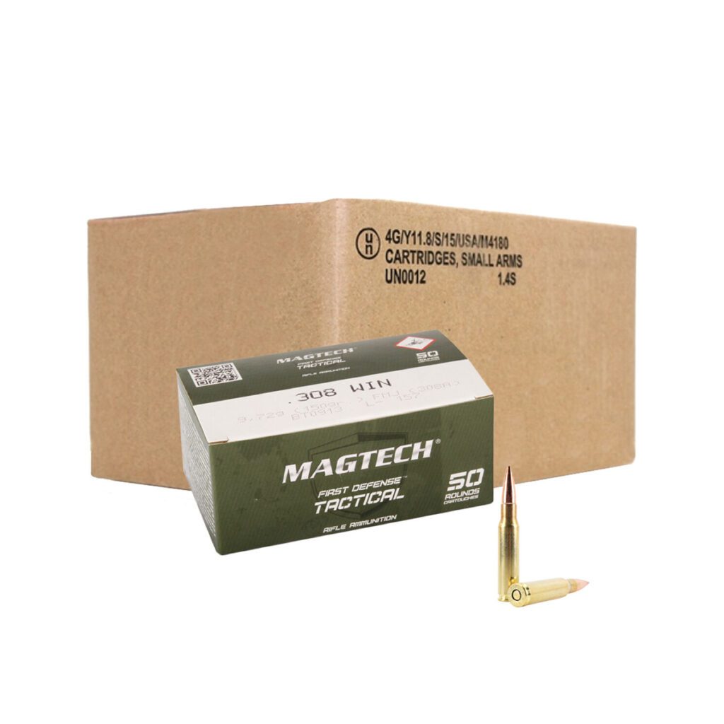 Magtech 308 Win. First Defense Tactical (150 Gr.) - 500 Rounds - Dante ...