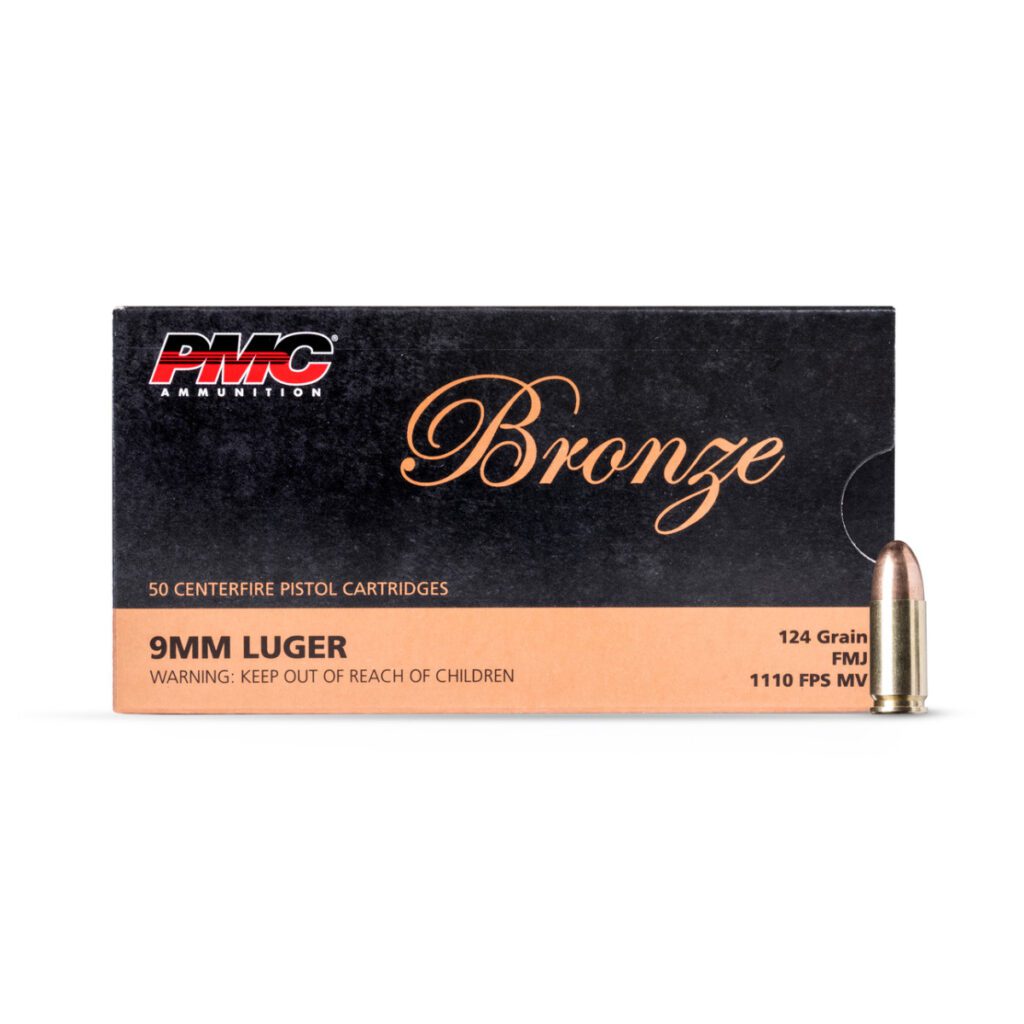 PMC 9mm 124 Gr. – 50 Rounds - Dante Sports